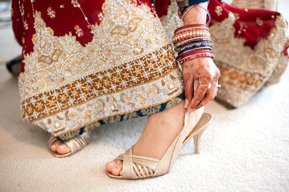 Top 6 Bridal Shoes for Women in Pakistan | Wedding Collection 2024 – Spunkz